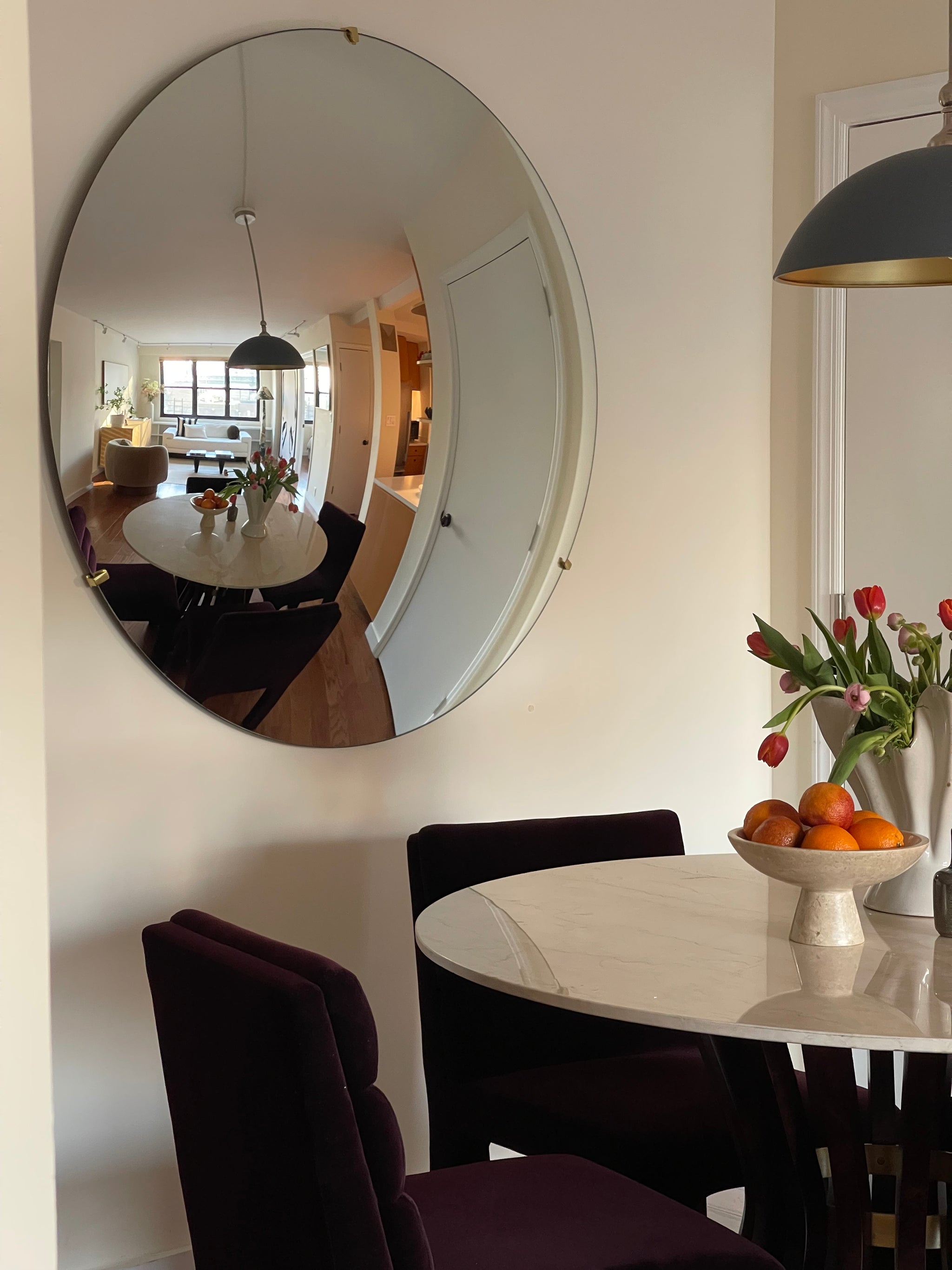 Shop CB2 Vidro Convex Mirror Online | Furnish NYC